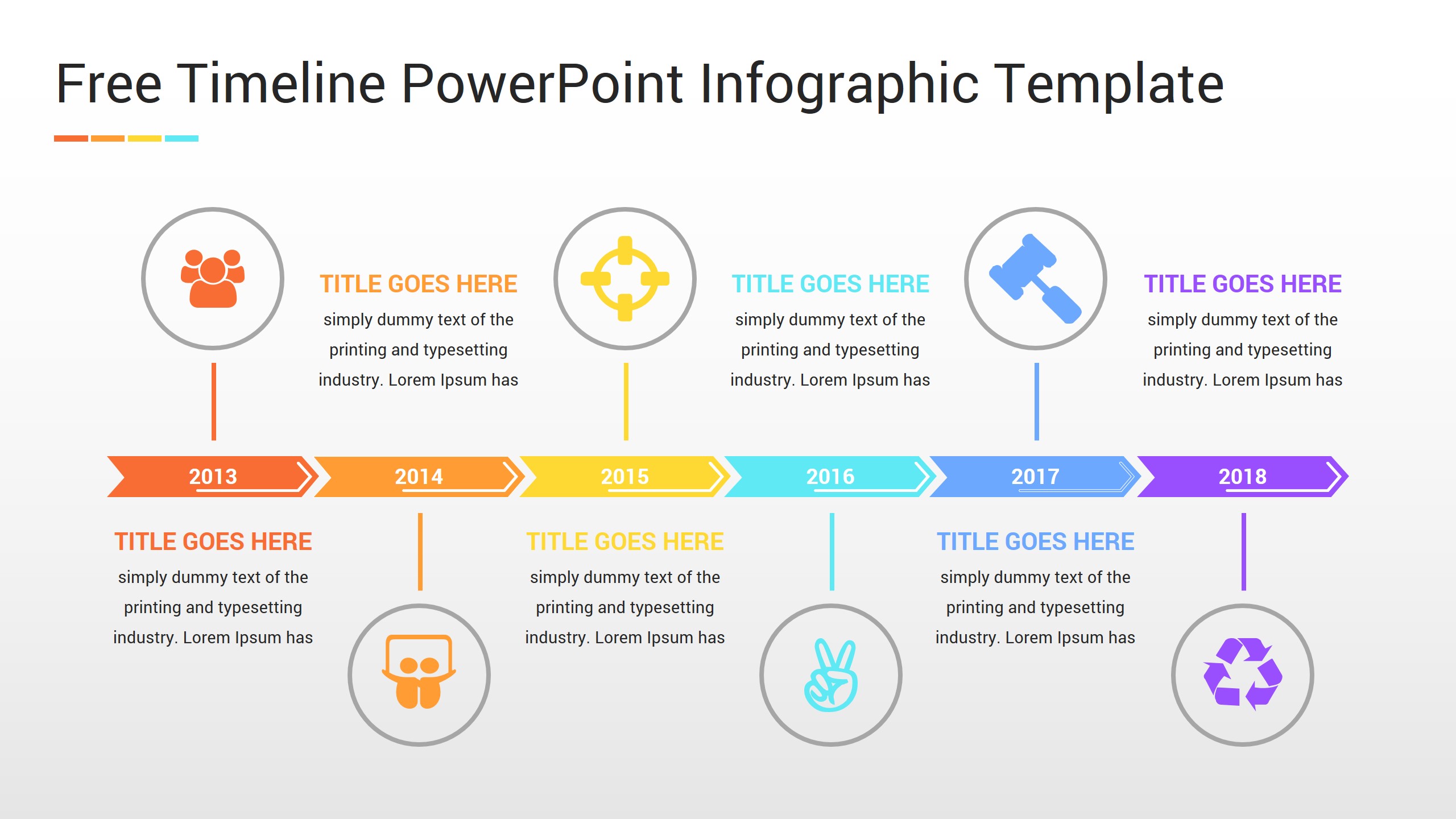  rale 43 Listas De Downloadable Ppt Timeline Template Dont Panic 