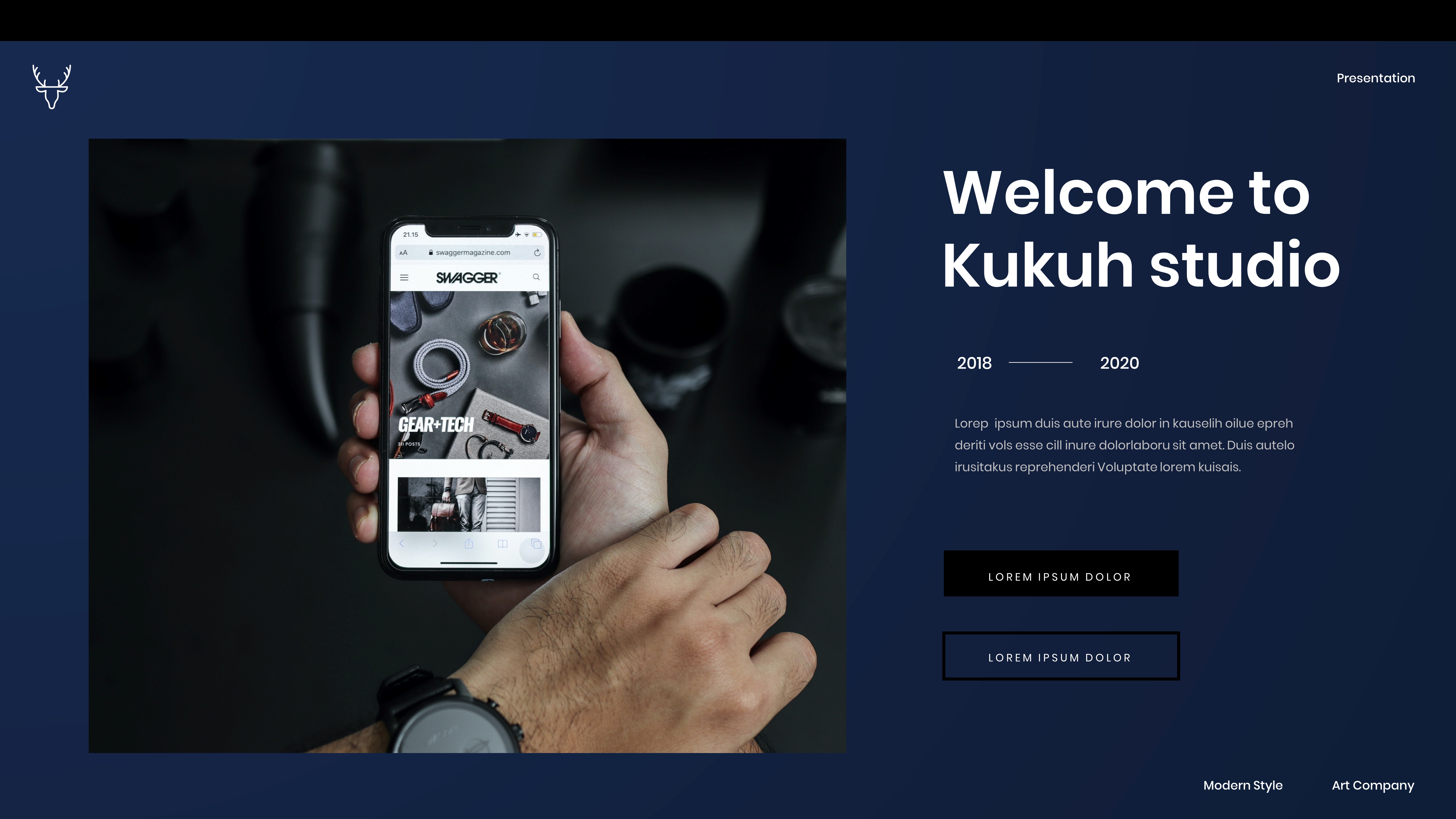Kukuh Business PowerPoint Template | CiloArt